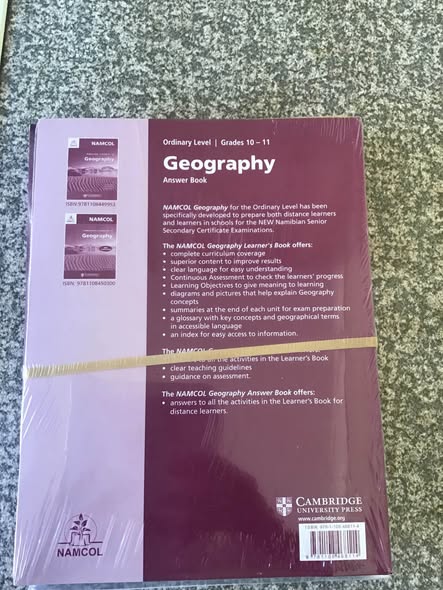 Geography grade 10-11 ordinary level textbooks for sale!! for sale in ...