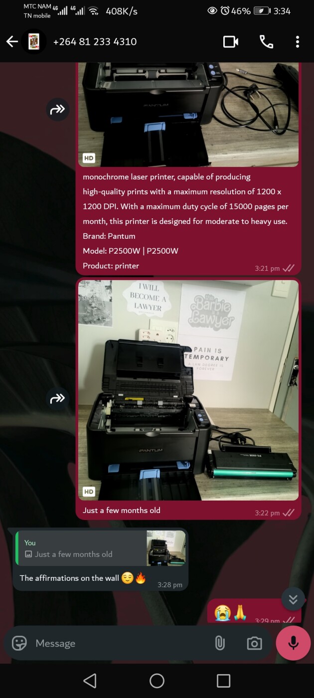 Pantum Printer for sale in Windhoek - Printer - Kalahari Deals Namibia