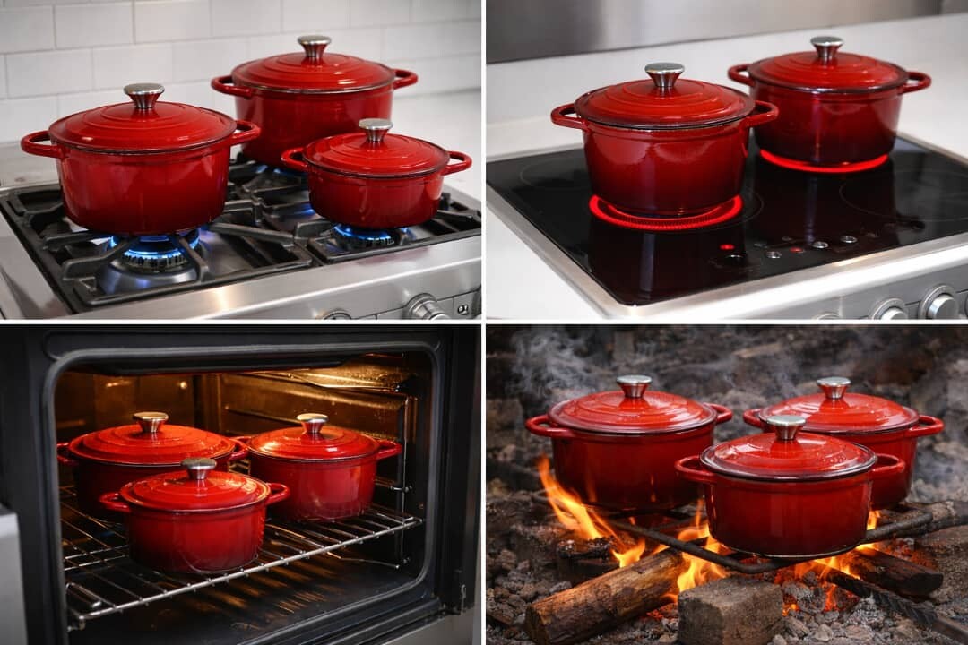 7pc cast iron pots for sale in Windhoek - Boilers - Kalahari Deals Namibia