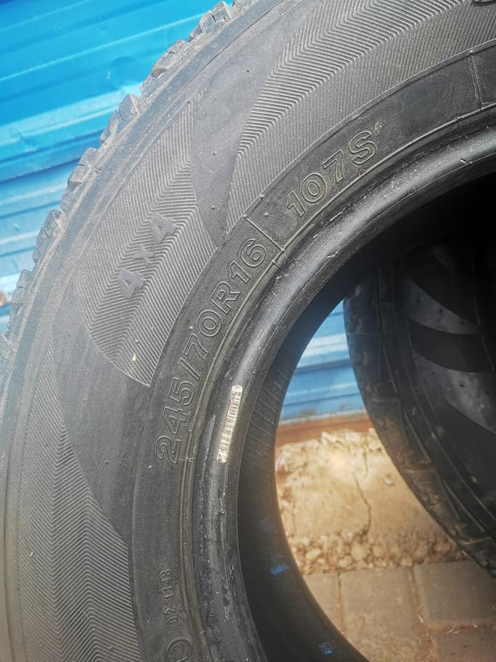 X4 Tyre 245 /70 R16 for sale in Windhoek - Tyres - Kalahari Deals Namibia
