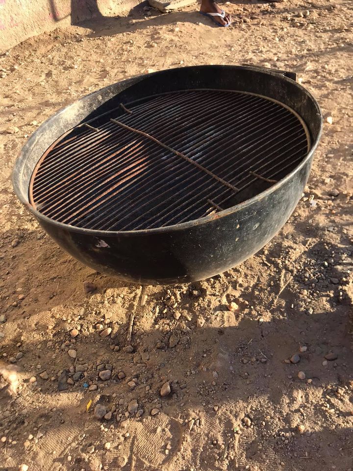 Portable Braai Stand for sale, also suitable for a fire place and ...