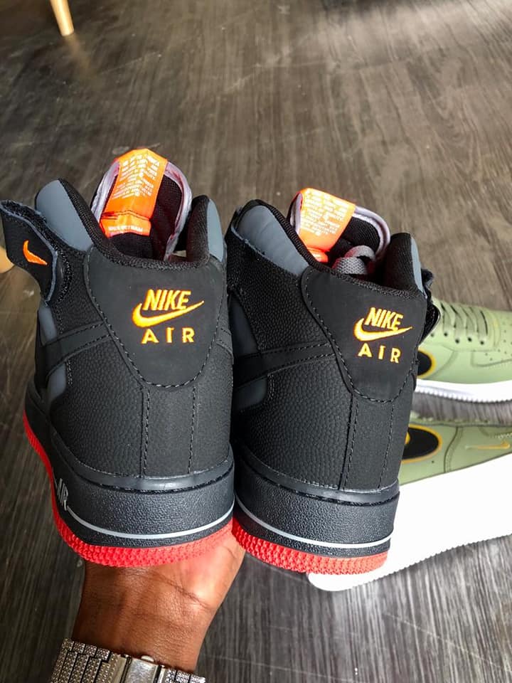 Grey black and red Nike Air force for sale in Windhoek - Sneakers ...