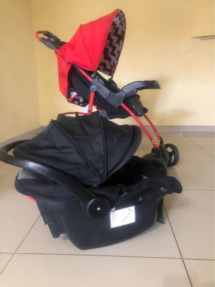 Pram and car seat for sale in Windhoek - Car Seats - Kalahari Deals Namibia