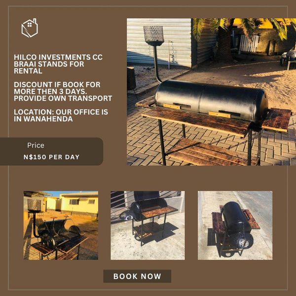 Braai stands for sale in Windhoek - Braai - Kalahari Deals Namibia