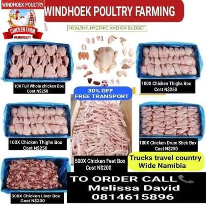 Chicken for sale in Windhoek - Meat - Kalahari Deals Namibia