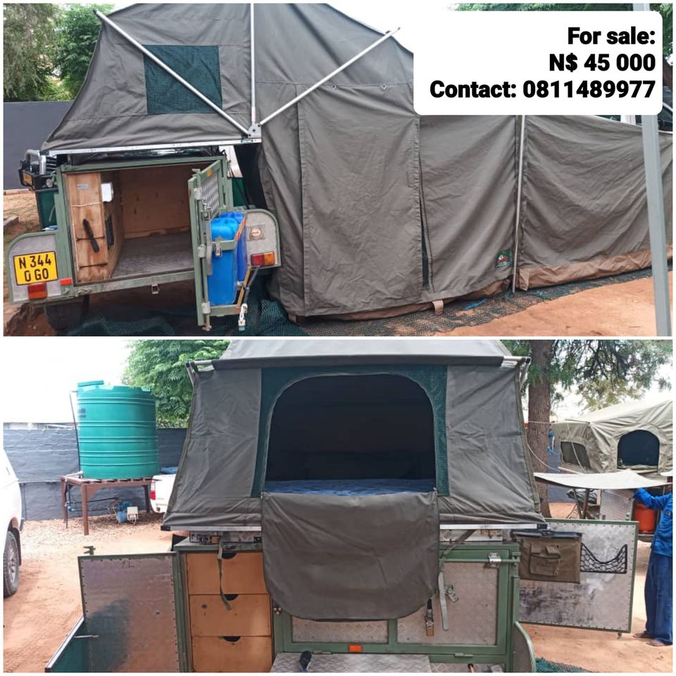 Camping trailer for sale in Windhoek - Trailers - Kalahari Deals Namibia