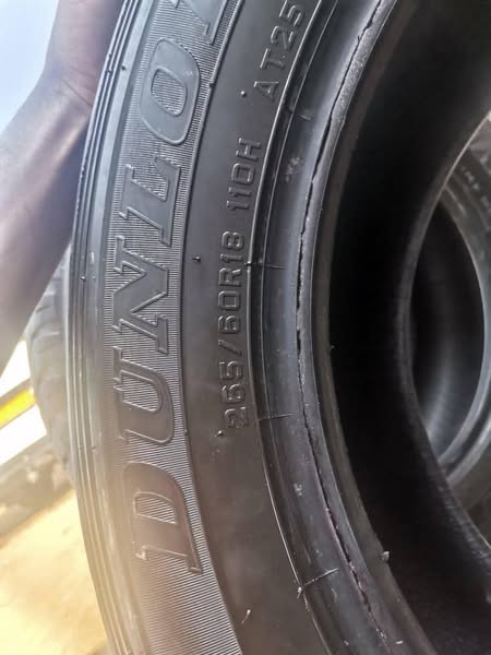 ×4 Dunlop Grandtrek tires size 265/ 60 R18 for sale in Windhoek - Tyres ...