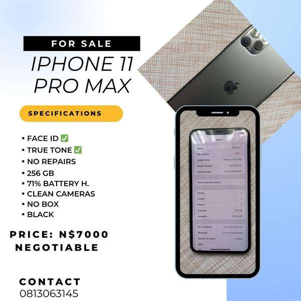 IPhone 11 PRO MAX for sale in Windhoek - Cellphones - Kalahari Deals ...