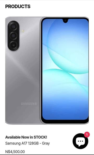Samsung Galaxy A17 128GB for sale in Windhoek - Cellphones - Kalahari ...